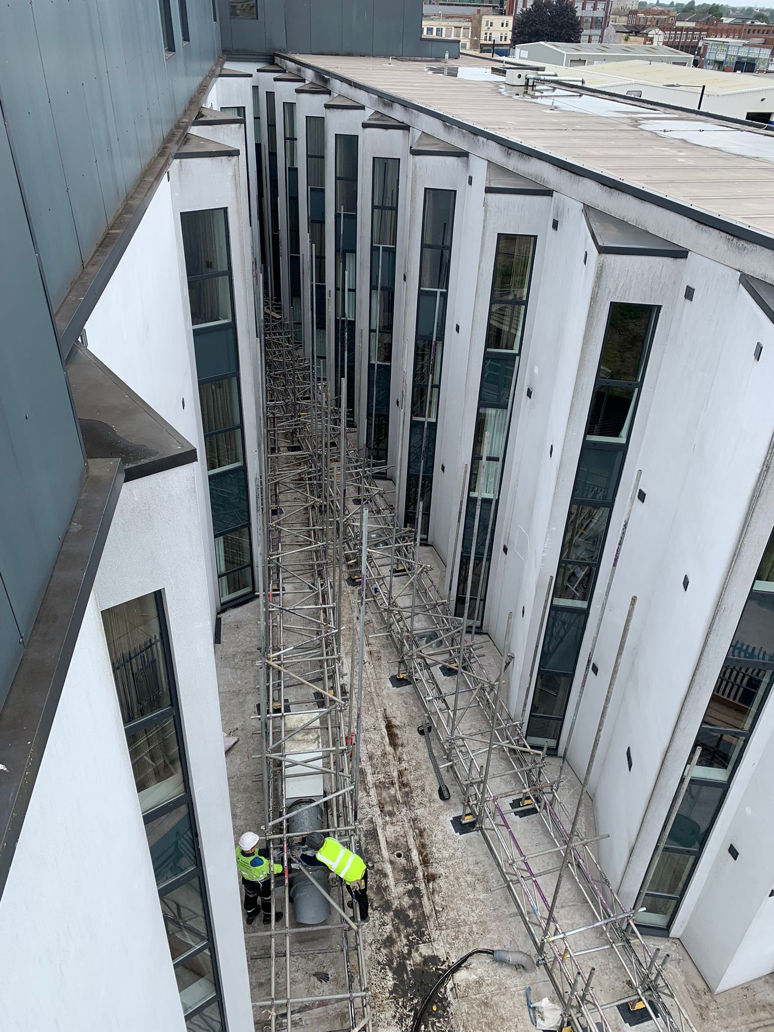 Hotel cladding remediation Birmingham – The Property Crew